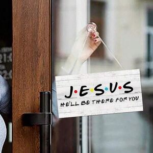 Wall Decor | Jesus Inspirational Wooden Hanging Sign | Poshmark